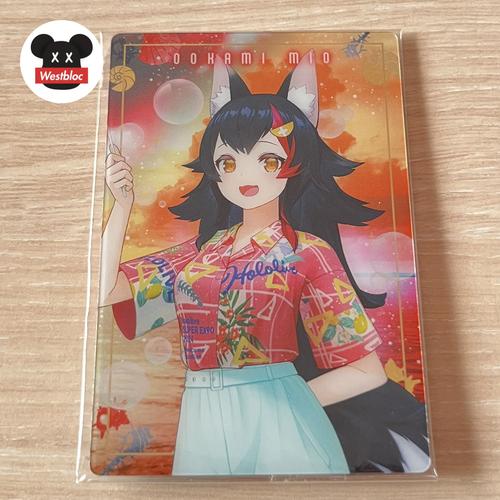 Jual Ookami Mio Hololive Super Expo 2024 Wafer Card Vol.1 Bandai Namco Official Merchandise ...