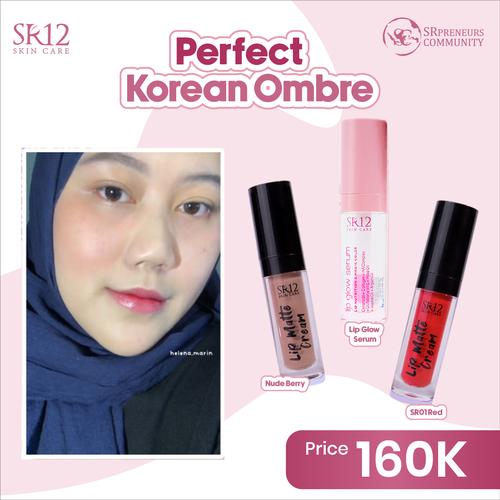 Jual PERFECT KOREAN OMBRE SR12 / PAKET OMBRE LIPS / OMBRE LIP VIRAL ...