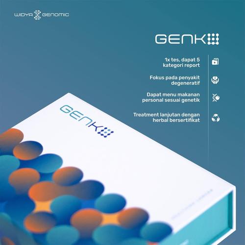 Jual GenKU, Tes Genetik / Tes DNA Risiko Penyakit Keturunan, Kebutuhan ...