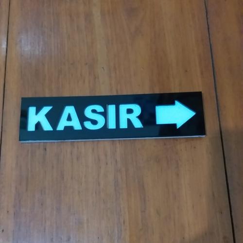 Jual Papan akrilik tanda penunjuk arah / tempat costum , akrilik sign ...