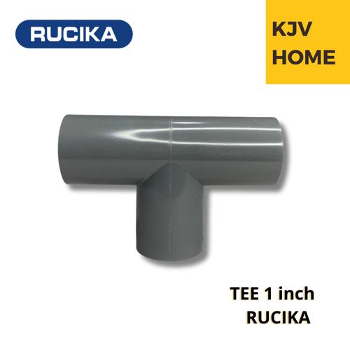 Jual Tee 1“ PVC RUCIKA AW / T 1 Inci Fitting PVC RUCIKA AW / Sambungan Tee 1 Inch PVC RUCIKA AW ...