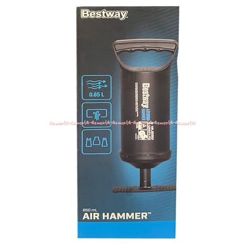 Jual Bestway Air Hammer 0.85L Pompa Angin Manual Desain Ergonomis Best ...
