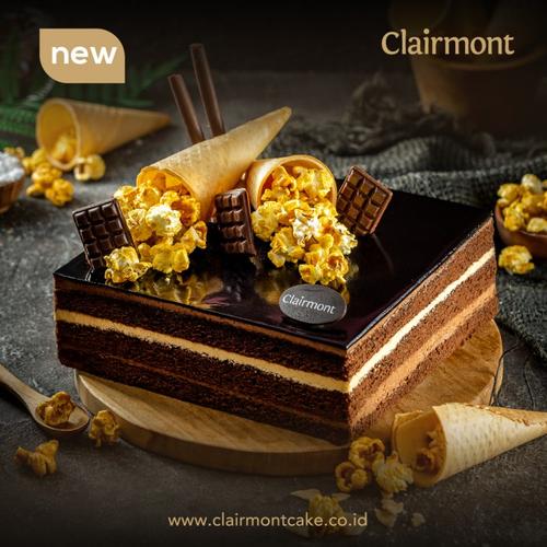 Jual Clairmont Cake Chocolate Salted Caramel - 15cm x 15cm, + Paper Bag - Jakarta Barat ...