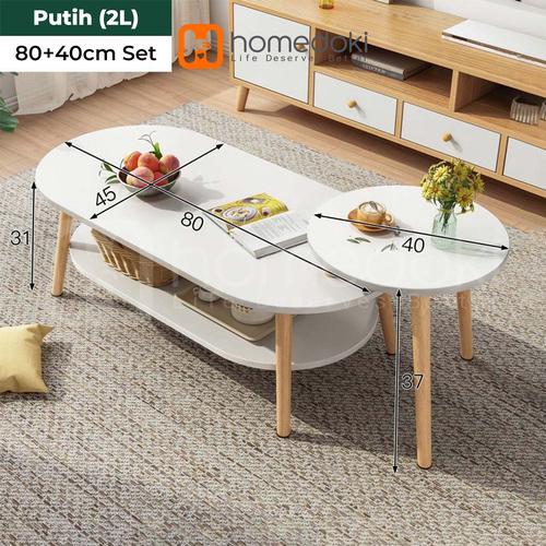 Jual Homedoki Meja Tamu/Meja Kopi/Coffee Table/Meja Tamu Minimalis ...