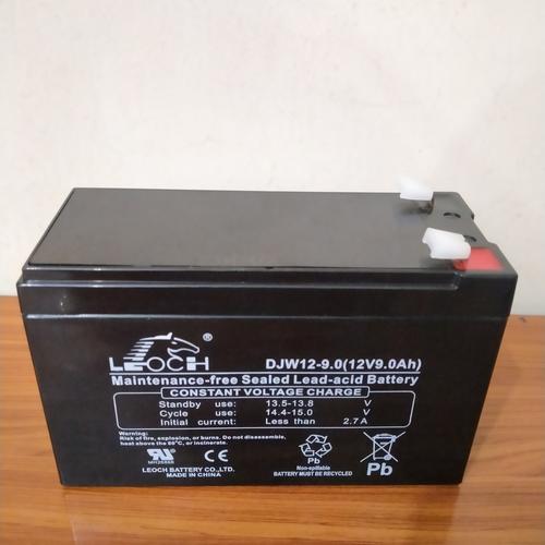 Jual Aki baterai kering Leoch 12v9 ah vrla battery UPS 12v - Kota ...