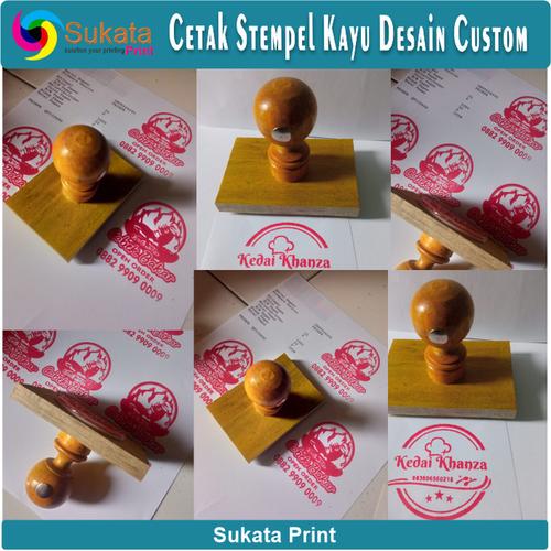 Jual Cetak Stempel Kayu Ukuran Bisa Custom Persegi Panjang | Cetak ...
