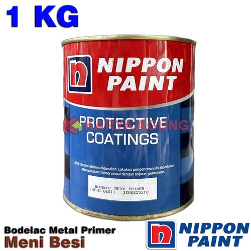 Jual BODELAC METAL PRIMER 1 KG / Cat Primer Besi & Baja 1KG BMP Nippon Paint / Cat Meni Dasar ...