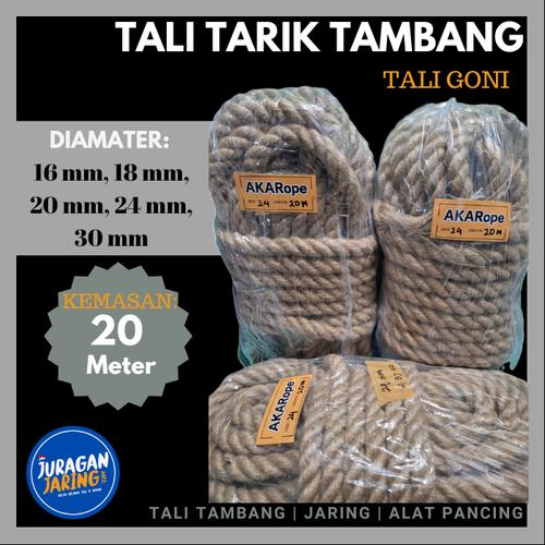 Jual Tali Tambang Untuk Tarik Tambang Tali goni Panjang 20 meter pas ...