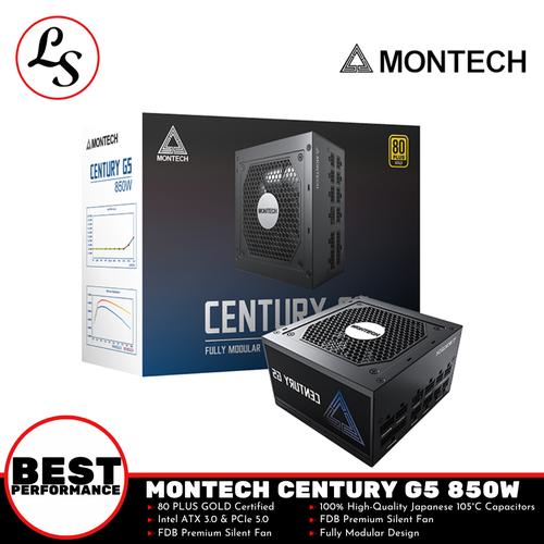 Jual MONTECH PSU Century G5 850W 850 Watt 80 Plus Gold - Kota Bandar ...