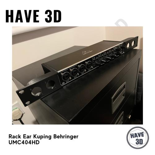 Jual Rack Ear Behringer UMC404HD Kuping Rak 19 inch 3D Print Custom ...