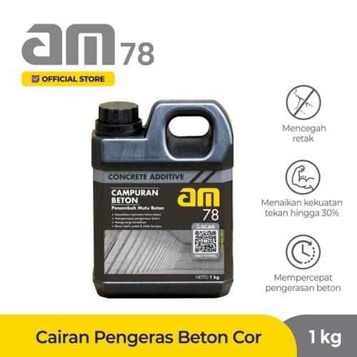 Jual obat cor beton mix.Pengeras beton AM 78 concrete additive kemasan ...