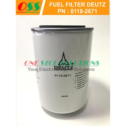 Jual FILTER SOLAR FUEL FILTER DEUTZ 0118-2671 / 01182671 / 0118 2671 ...