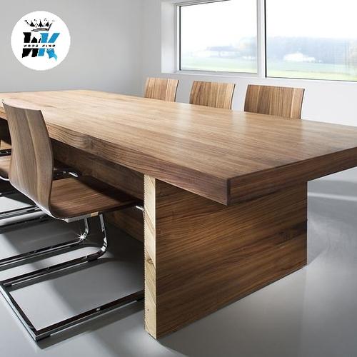 Jual meja meeting besar full kayu Mahogany 240 × 100 × 75cm - Kota ...