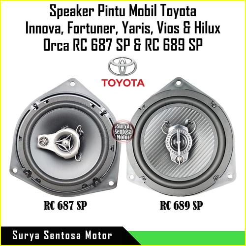 Promo Speaker Pintu Oem Toyota Innova Fortuner Dan Hilux Orca 2 Way ...