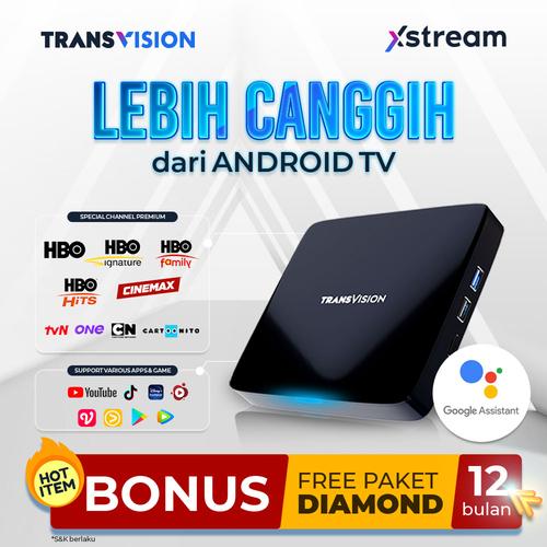 Promo Android Box Transvision XSTREAM 2nd Gen - Bonus 12 Bulan Paket ...