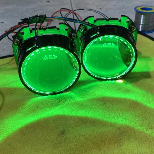 Jual DEVIL EYE / LAMPU DEVIL DEMON EYE RGB 360 RGB BLUETOOTH ANDROID ...