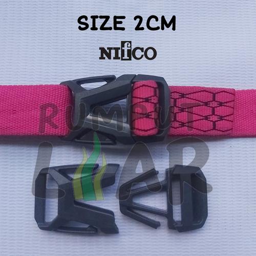 Jual Buckle Tas 1,5cm 2cm 1.5cm Kunci Sodok Whistle Pluit Webbing ...