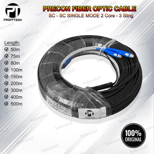 Jual Kabel FO Fiber Optic 2 Core SC-SC Outdoor 100M 150M 200M 1000M - 200 meter - Jakarta Pusat ...