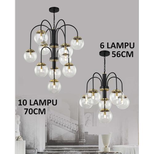 Jual BL 1893 LAMPU GANTUNG MODEL AIR MANCUR 2 UKURAN MODERN MINIMALIS ...