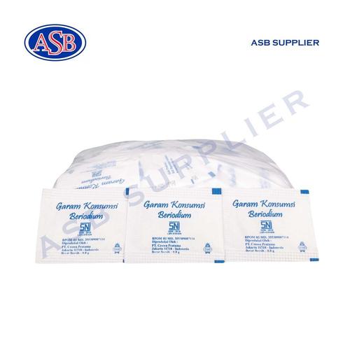 Jual Iodized Salt / Garam Sachet (250 Pcs) - Jakarta Timur - Toserba ...