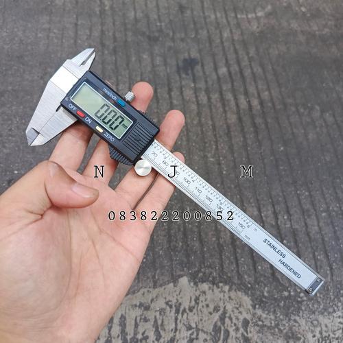 Jual Vernier Caliper Digital 8 Inch 0 - 200 Mm Sigmat Digital Caliper ...