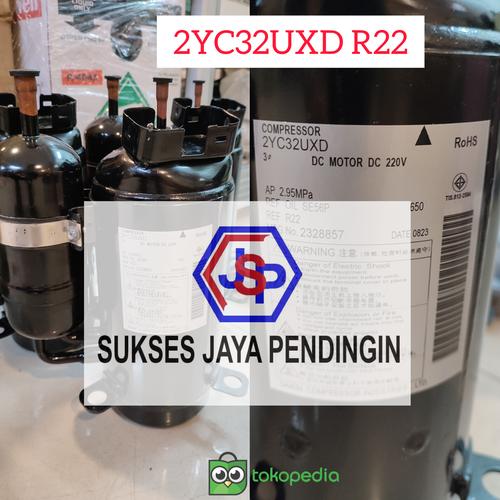 Jual Compressor AC 2YC32UXD 3phase 220V DC Motor R22 / Kompresor 2YC32UXD - Jakarta Barat ...
