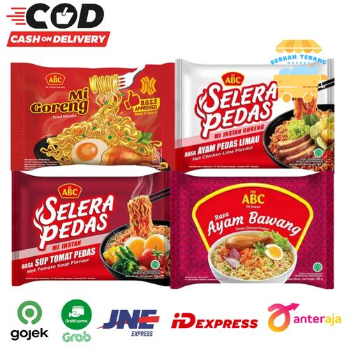Jual Mie Abc Selera Pedas Kuah Goreng Varian Rasa - MIE GORNG BIASA ...
