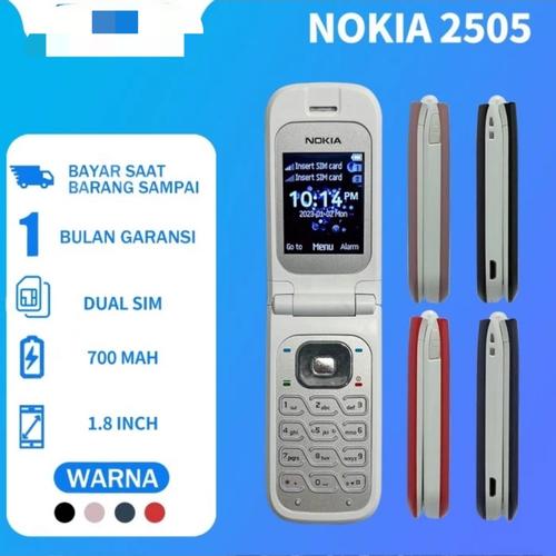 Promo Hp 2505 dual sim handphone flip 2505 gemini - Hitam - Jakarta ...