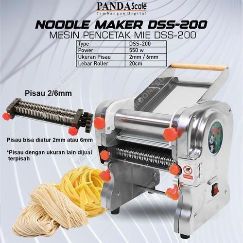 Jual Mesin Giling Mie Listrik Mesin Pembuat Mie Listik DSS-200 2mm-6mm ...