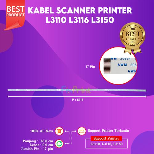 Jual Kabel Head Scanner Epson L3110 L3116 Flexible Cable Scan Printer ...