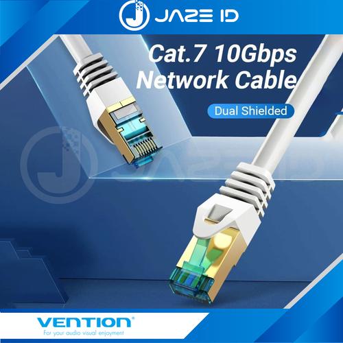 Jual Vention Kabel LAN Ethernet RJ45 CAT7 Gigabit Network CAT 7 UTP 10m ...