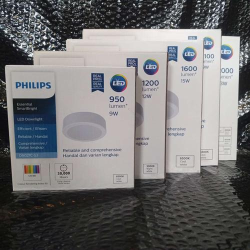 Promo PHILIPS DN027C Lampu LED Downlight Outbow Tempel Plafon Baut Dak ...