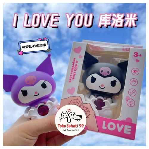 Jual Mainan Edukasi Anak Edisi Kuromi Versi Suara Audio I Love You 3D ...