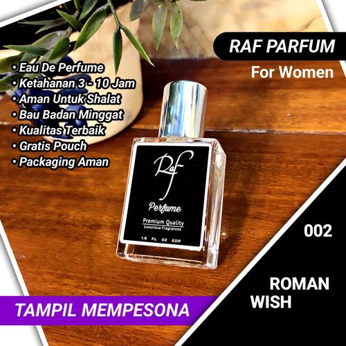 Jual Parfum Roman Wish Wanita Tahan Lama Ukuran 30ml & 50ml | Parfume ...