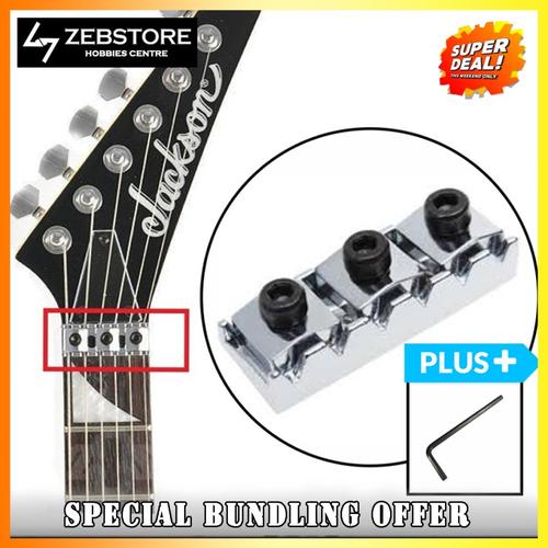 Jual Nut Tremolo Locking 6 String Senar Chrome - Kota Bandung ...