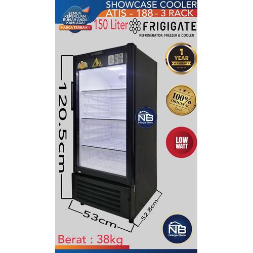Jual SHOWCASE FRIGIGATE 3 RAK ATIS 188 DISPLAY COOLER 150 Liter ...