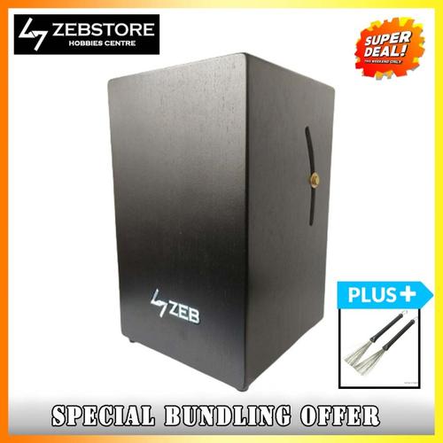 Jual Cajon Kahon Drum Box Perkusi Acoustic Classic 40x25 cm - Dark ...