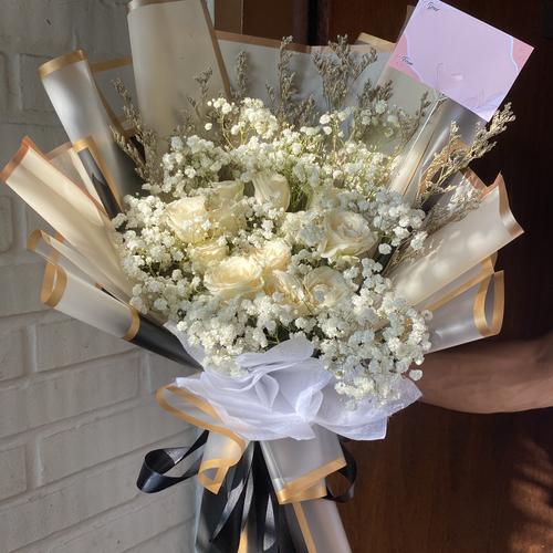 Jual Fresh flowers,bouquet fresh flowers,buket bunga asli,buket mawar ...