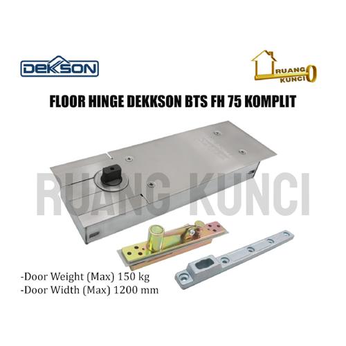 Jual Floor Hinge Dekkson BTS 75 Komplit Engsel Tanam Floor Spring ...