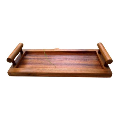 Jual Nampan kayu jati premium teak wood 30x18x2 cm wooden tray nampan ...
