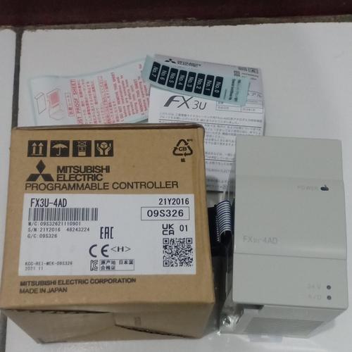 Jual PLC MITSUBISHI FX3U-4AD ORIGINAL - Kota Bandung - planet ...