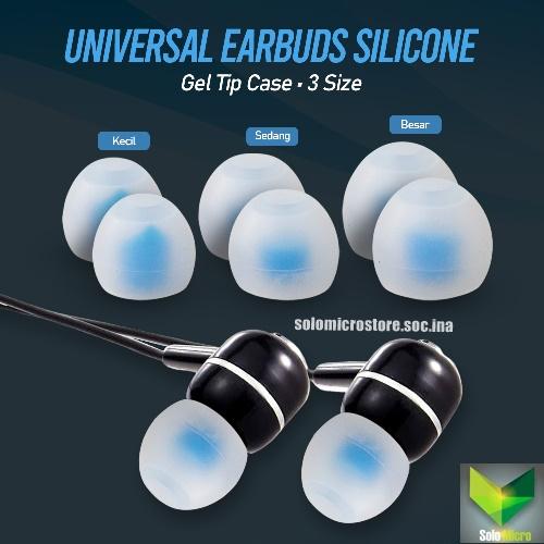 Jual Karet Headset Handsfree Earphone Earbuds Silicone Gel Case 3 ...