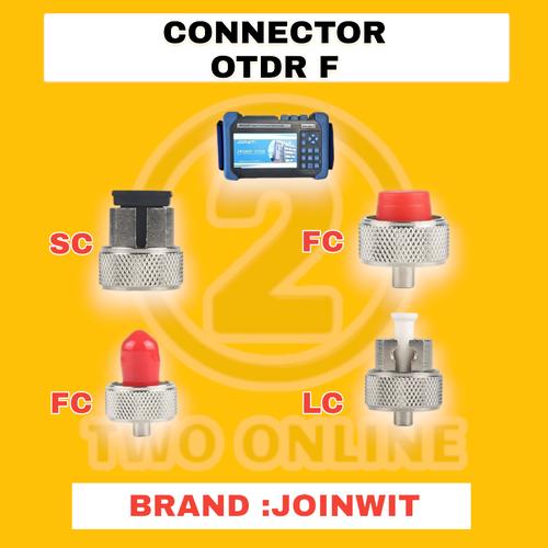 Jual CONNECTOR OTDR JOINWIT LC/SC/FC/ST adaptor konektor otdr fiber ...