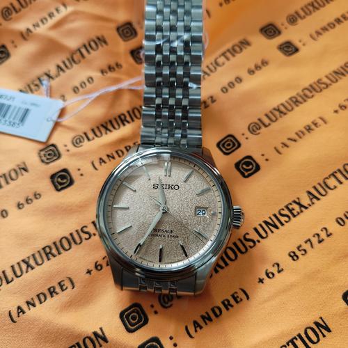 Jual Jam Tangan Seiko Presage Araigaki Pale Persimmon Dial SPB467 ...