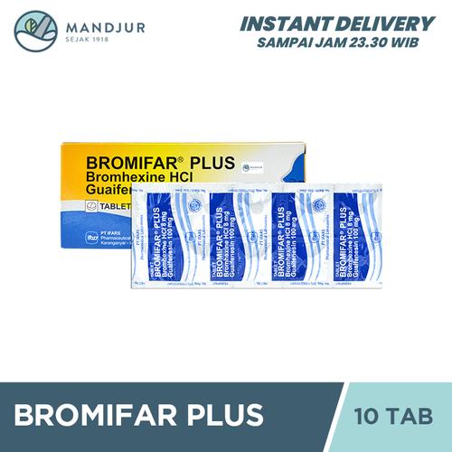 Jual Bromifar Plus 10 Kaplet - Obat Batuk Berdahak - Jakarta Pusat ...