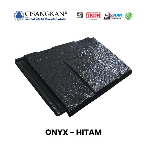 Jual Genteng Cisangkan tipe Victoria Onyx Warna Hitam - 500-1999 PCS ...