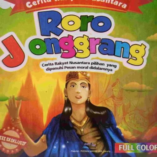 Jual buku cerita rakyat roro jonggrang / buku cerita rakyat siamang ...