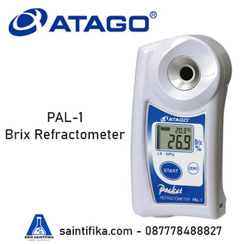 Jual Atago PAL-1 Brix Refractometer 3810 range 0-53% Brix - Jakarta ...