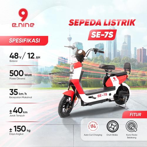 Jual E NINE SELIS / SEPEDA LISTRIK SE - 7S - Kab. Tangerang ...