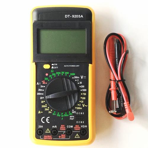 Jual Multimeter Digital DT-9205 Tester Besar - Kota Medan ...